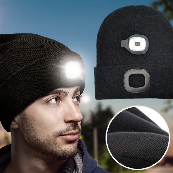 Fes cu lumină | LEDBEANIE – Toprabat.ro