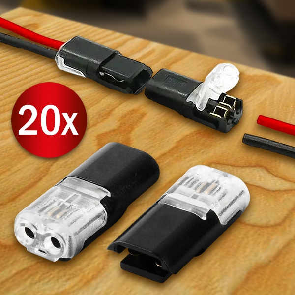 Conectori pentru fire electrice (20 bucăți) | WIRBINDO – Toprabat.ro